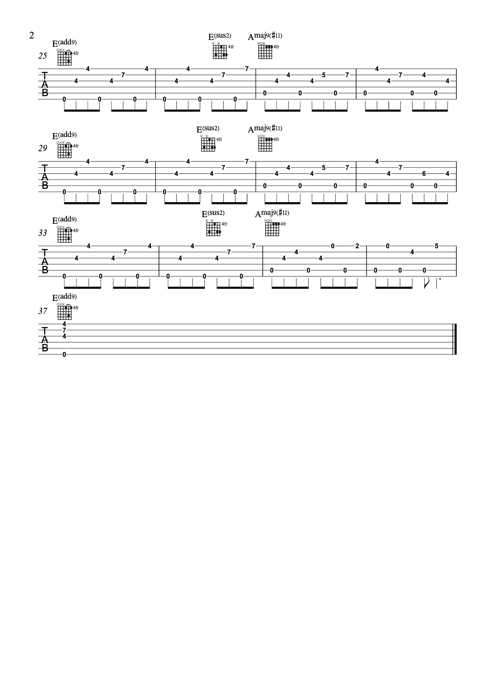 【練習5】EMaj __4--1 - 吉他手張子慶的官方網站